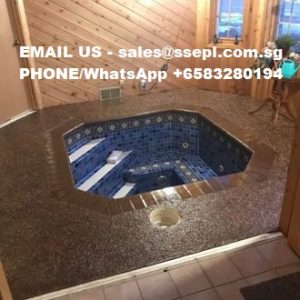 Indoor Jacuzzi Broken Tiles Repair - SSEPL